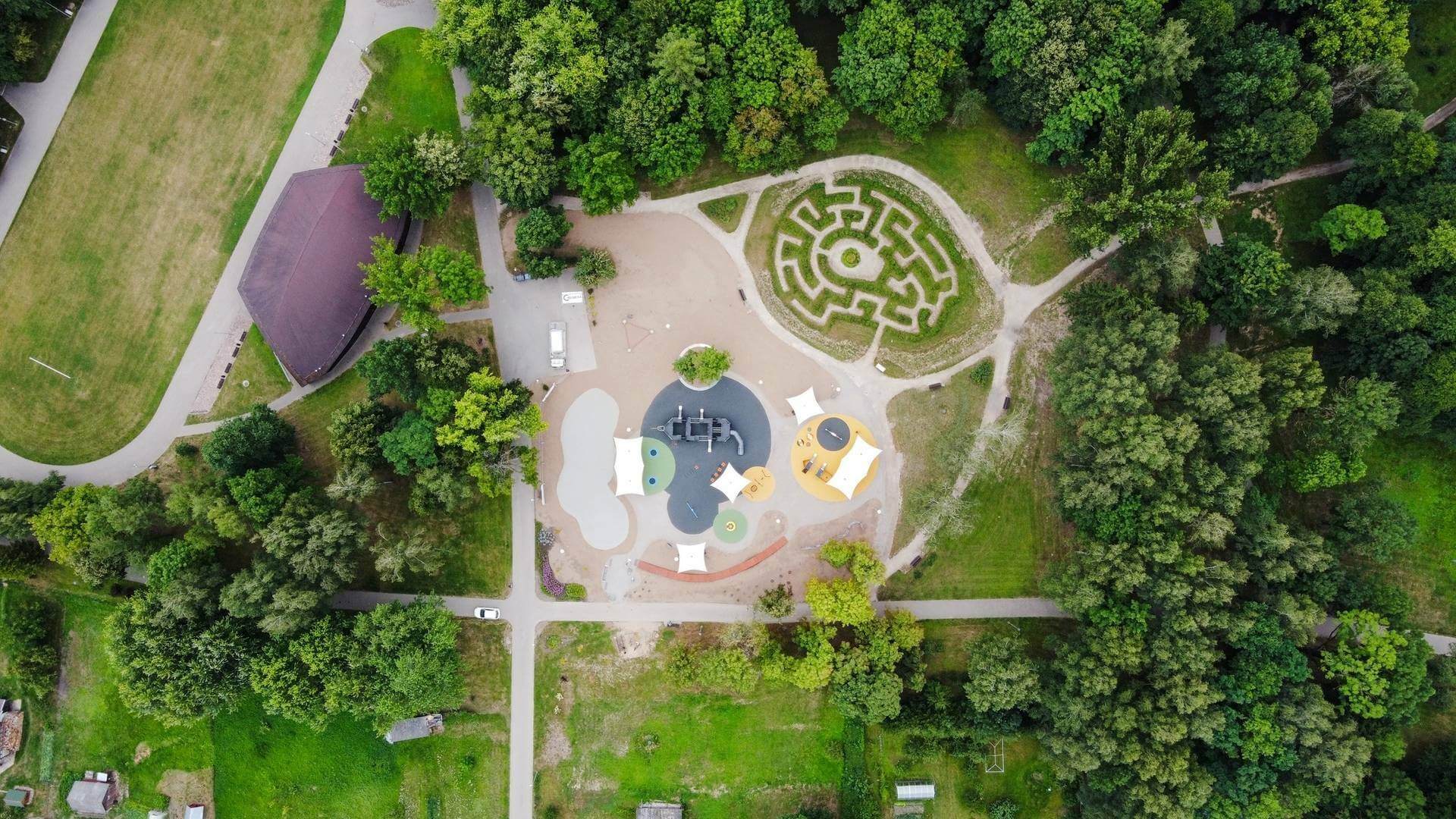 Vaikų žaidimų aikštelė - Pažink Dzūkiją